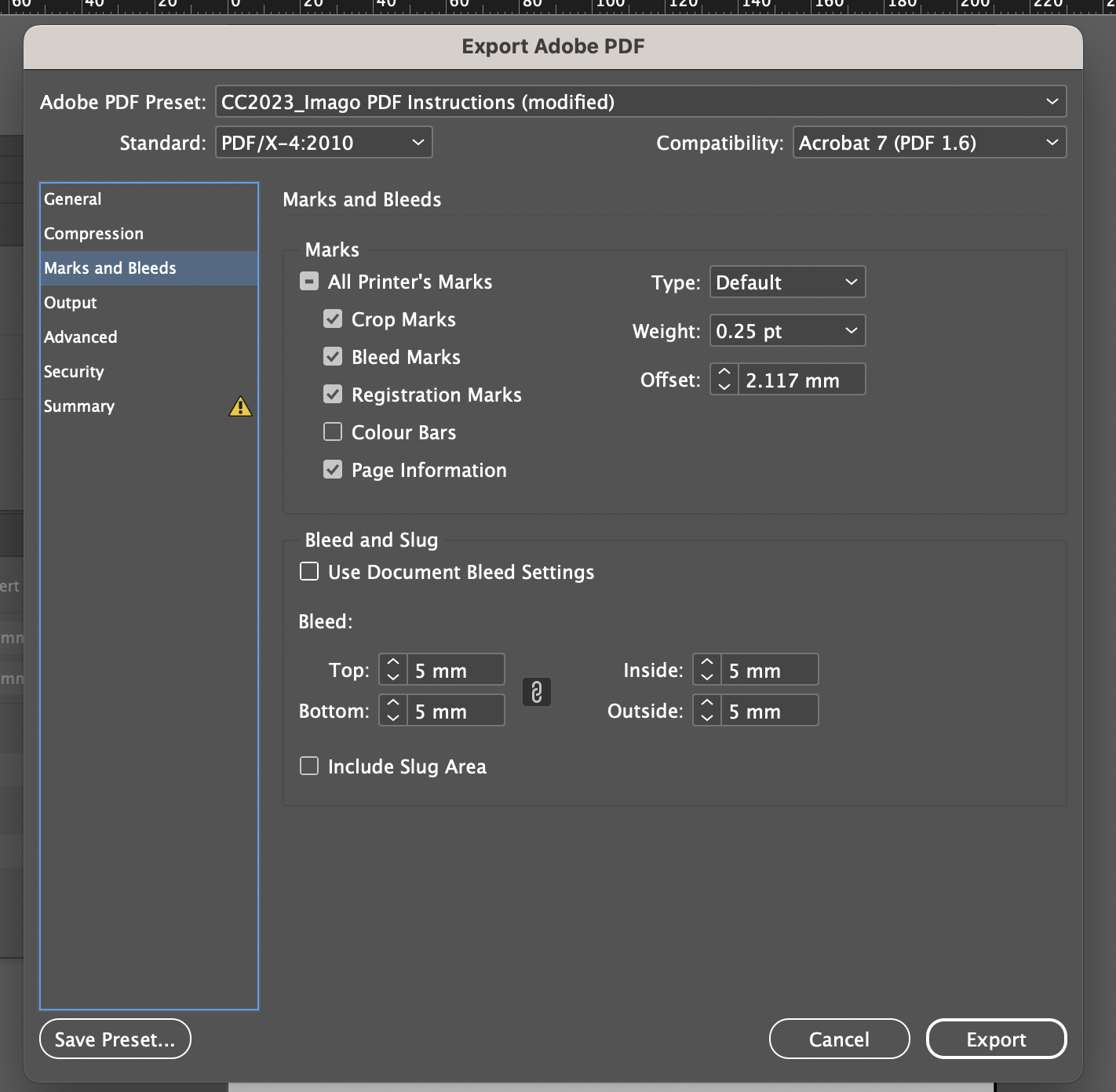 How to Export Files Using Adobe InDesign | Visual Guide | Imago