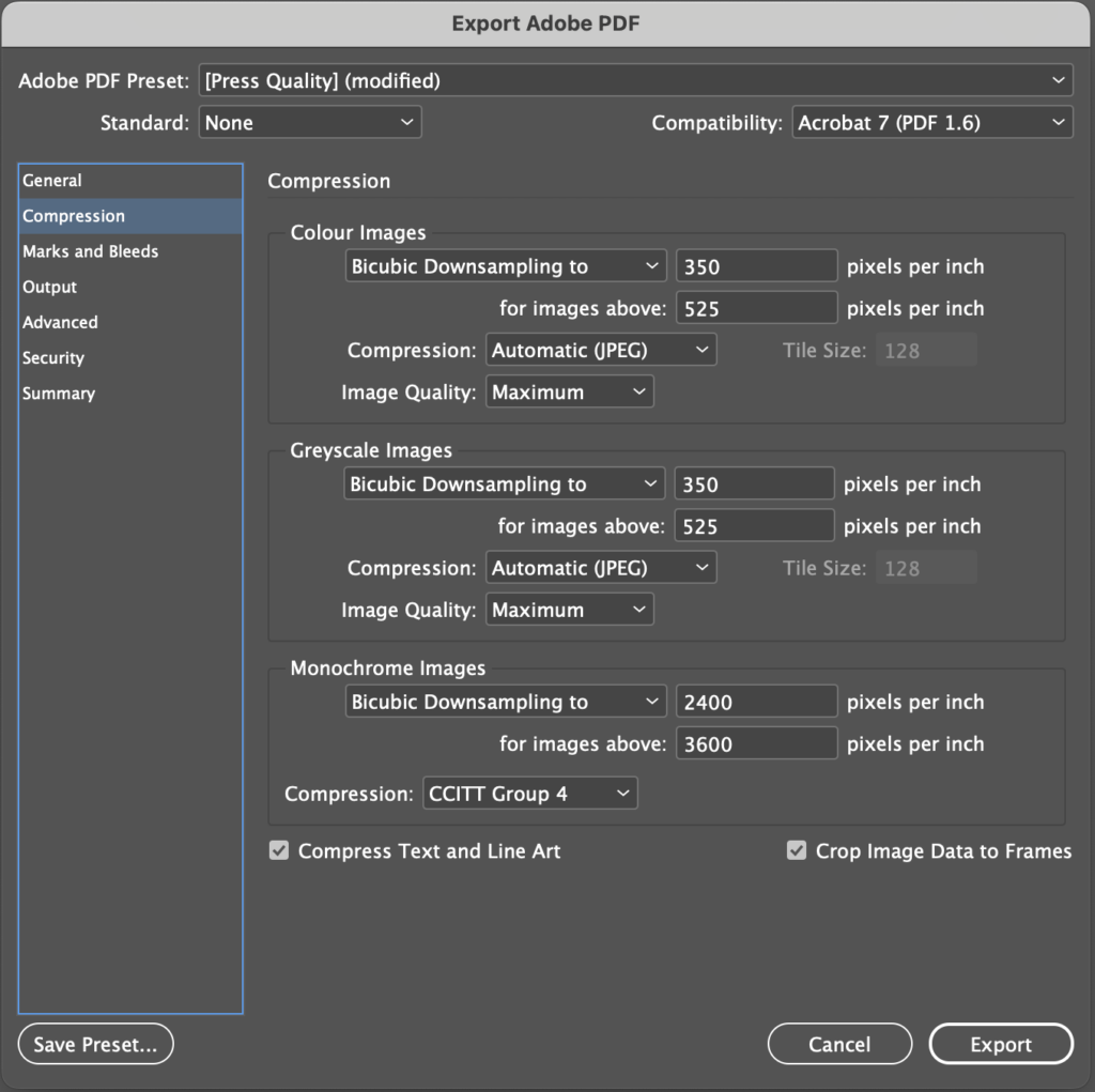 How to Export Files Using Adobe InDesign | Visual Guide | Imago