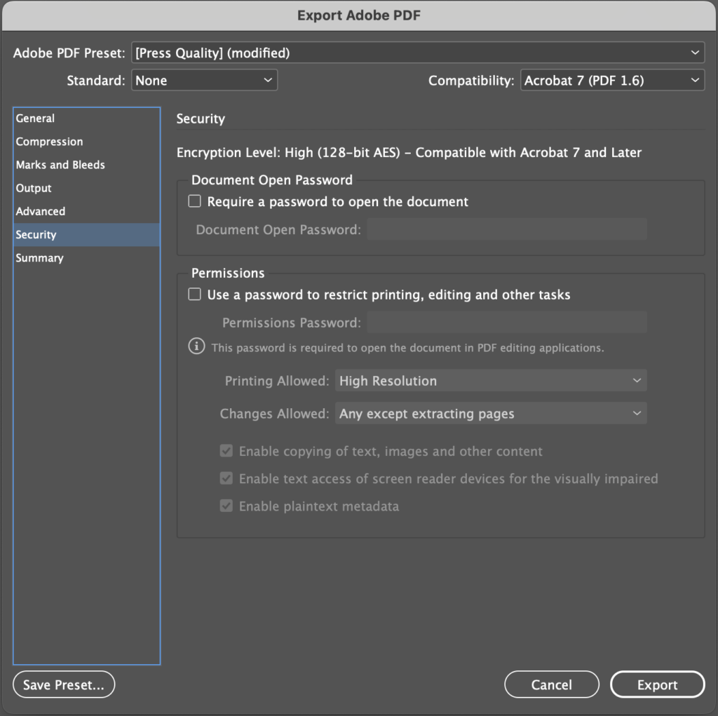 How to Export Files Using Adobe InDesign | Visual Guide | Imago